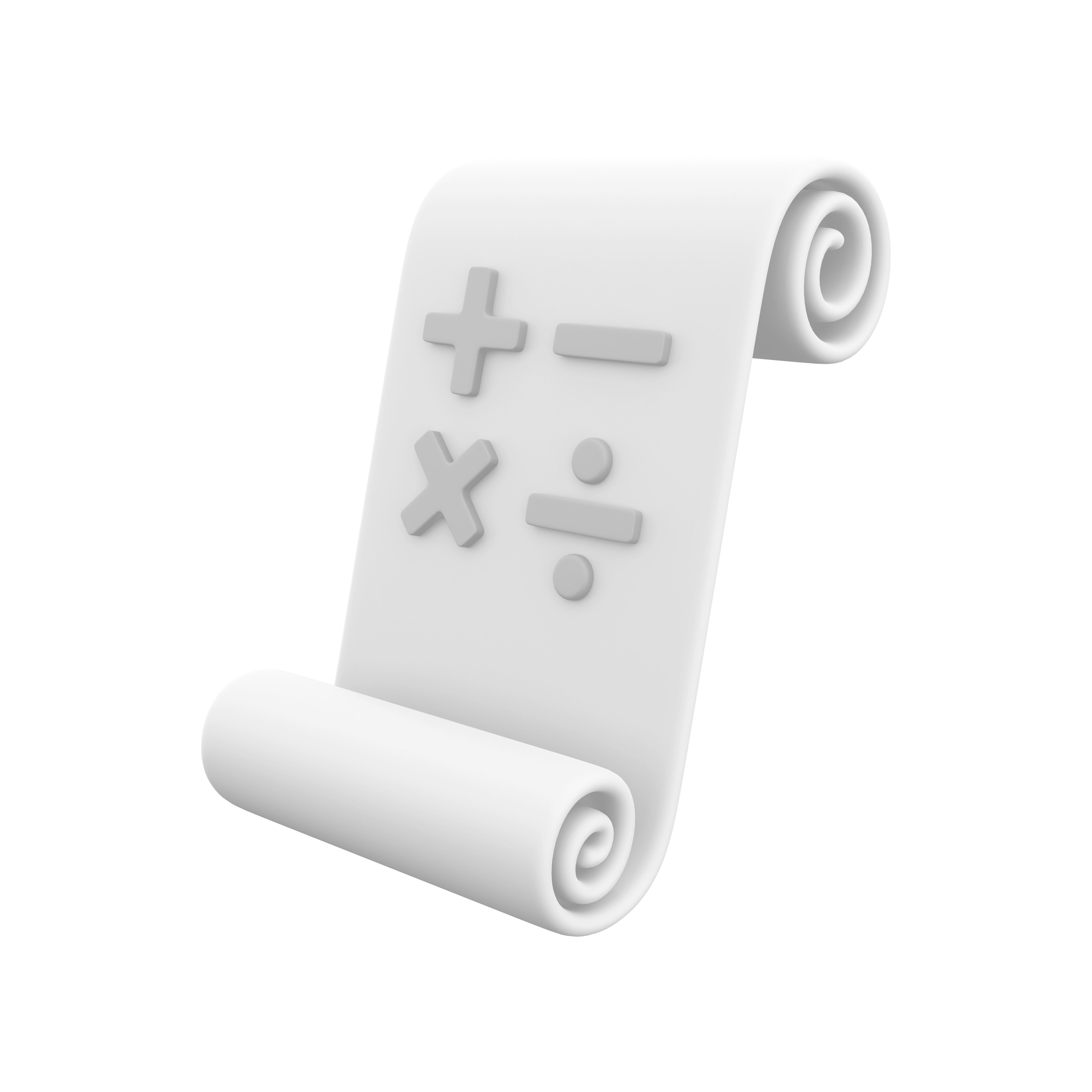 3d paper roll cartoon 3D model | CGTrader