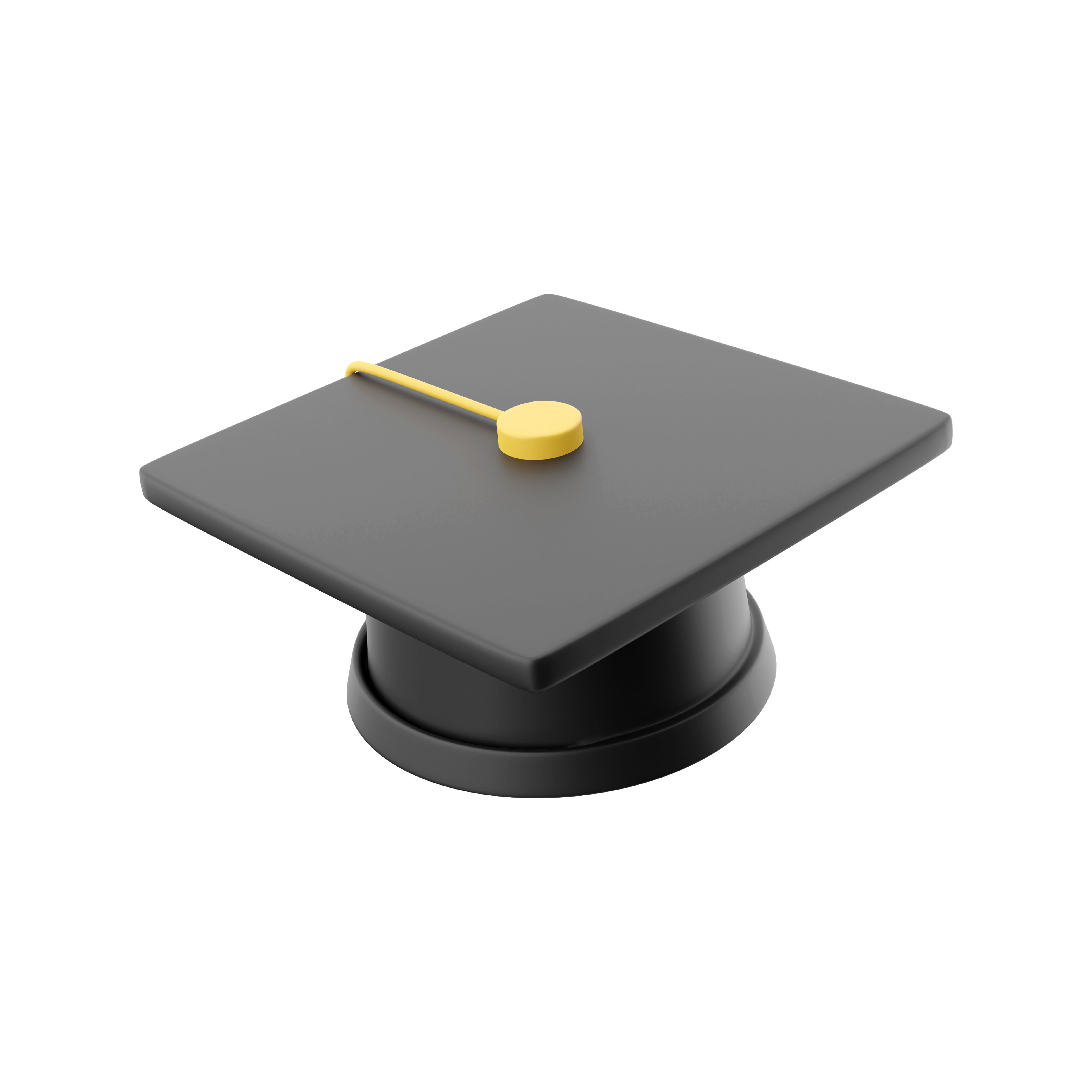 3d graduation cap cartoon 3D model | CGTrader