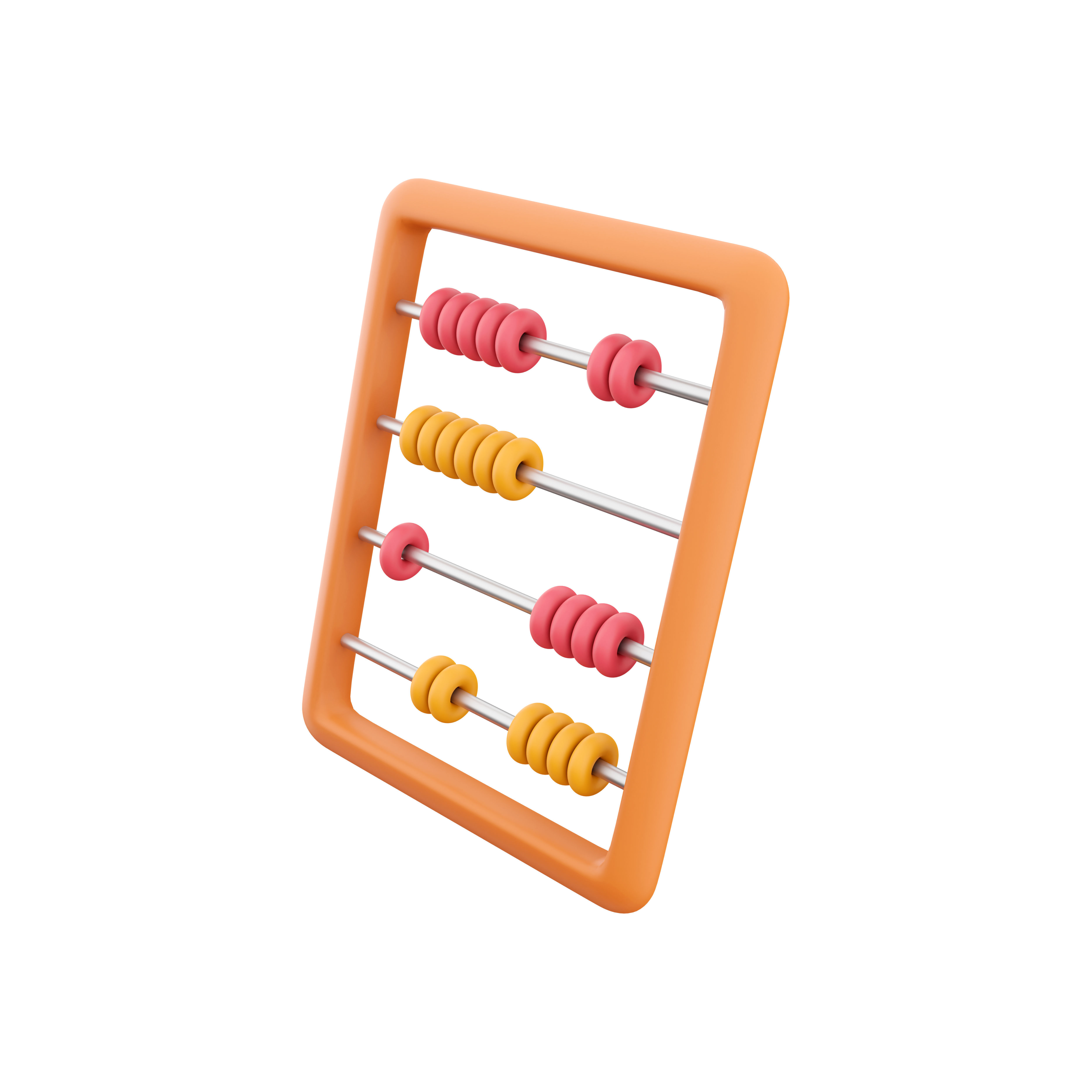 3d abacus cartoon 3D model | CGTrader