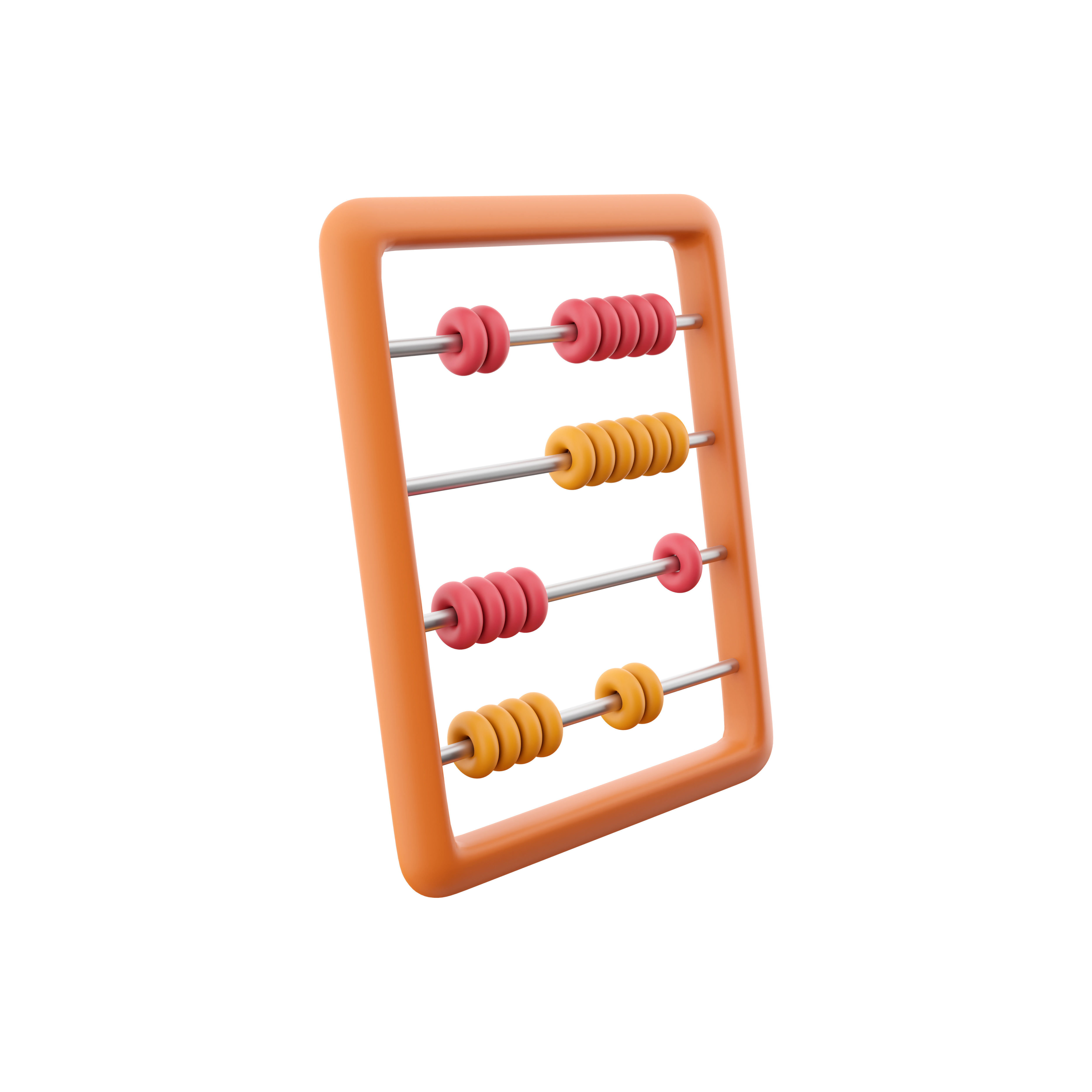 3d abacus cartoon 3D model | CGTrader