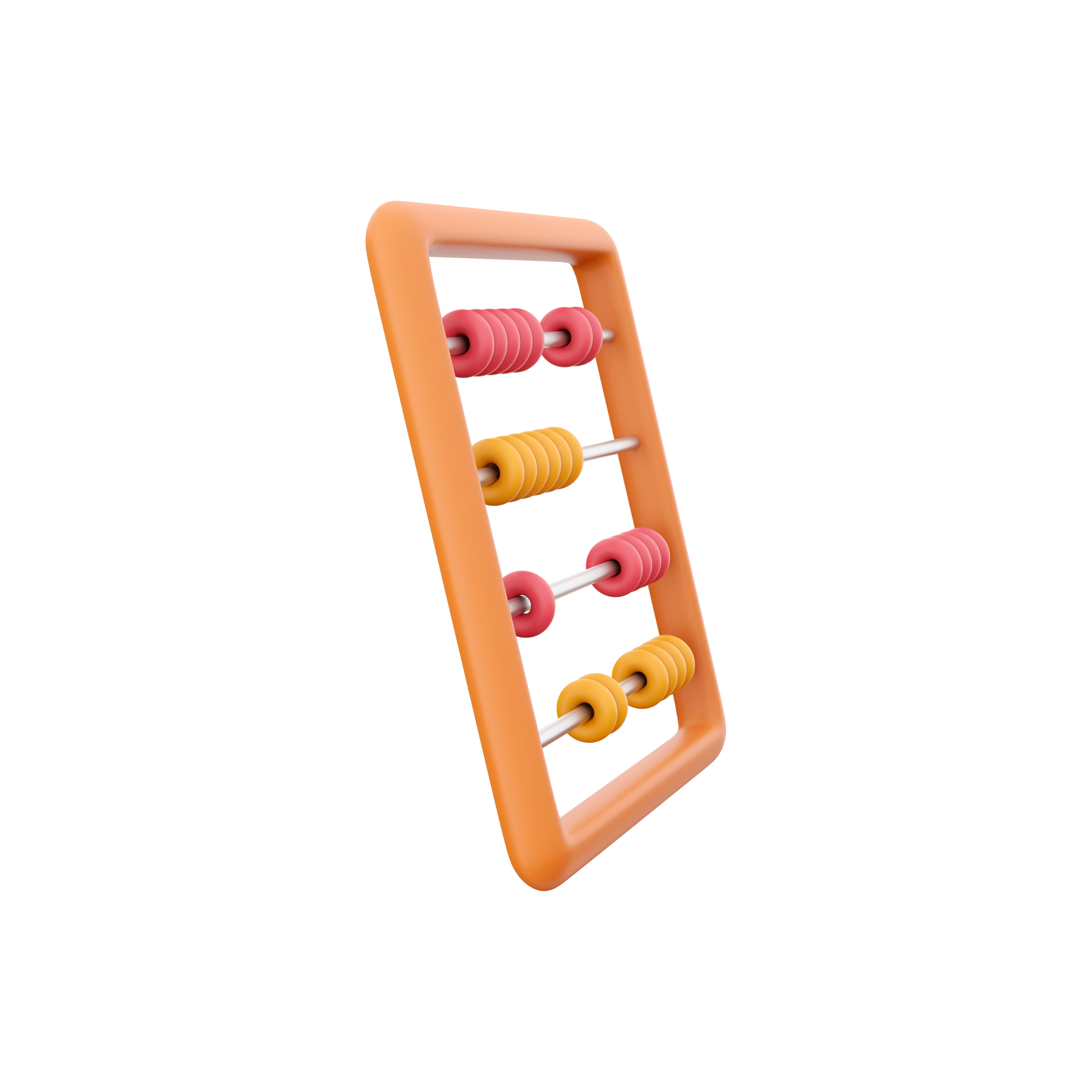 3d abacus cartoon 3D model | CGTrader