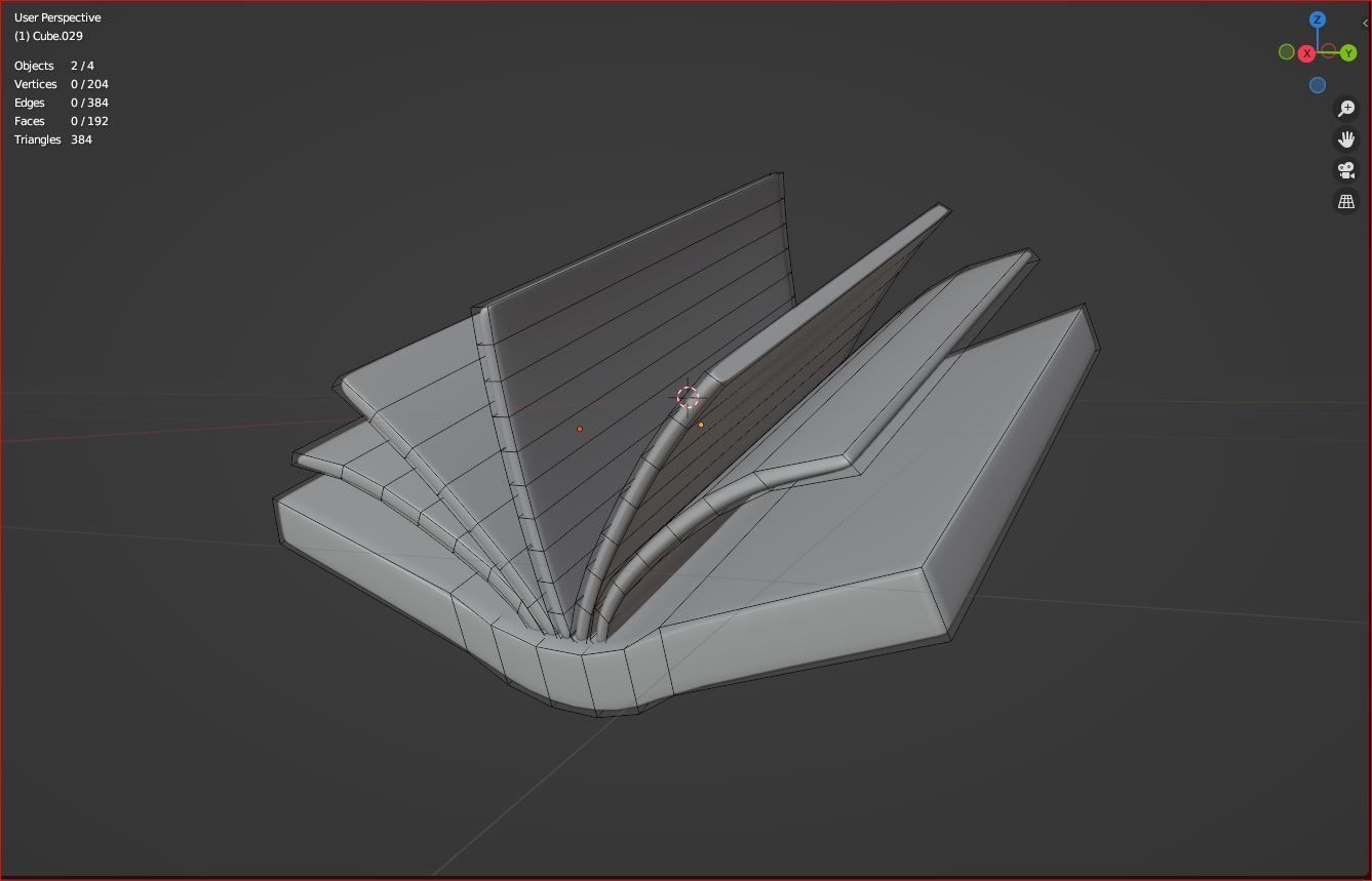 3d open book cartoon 3D model | CGTrader