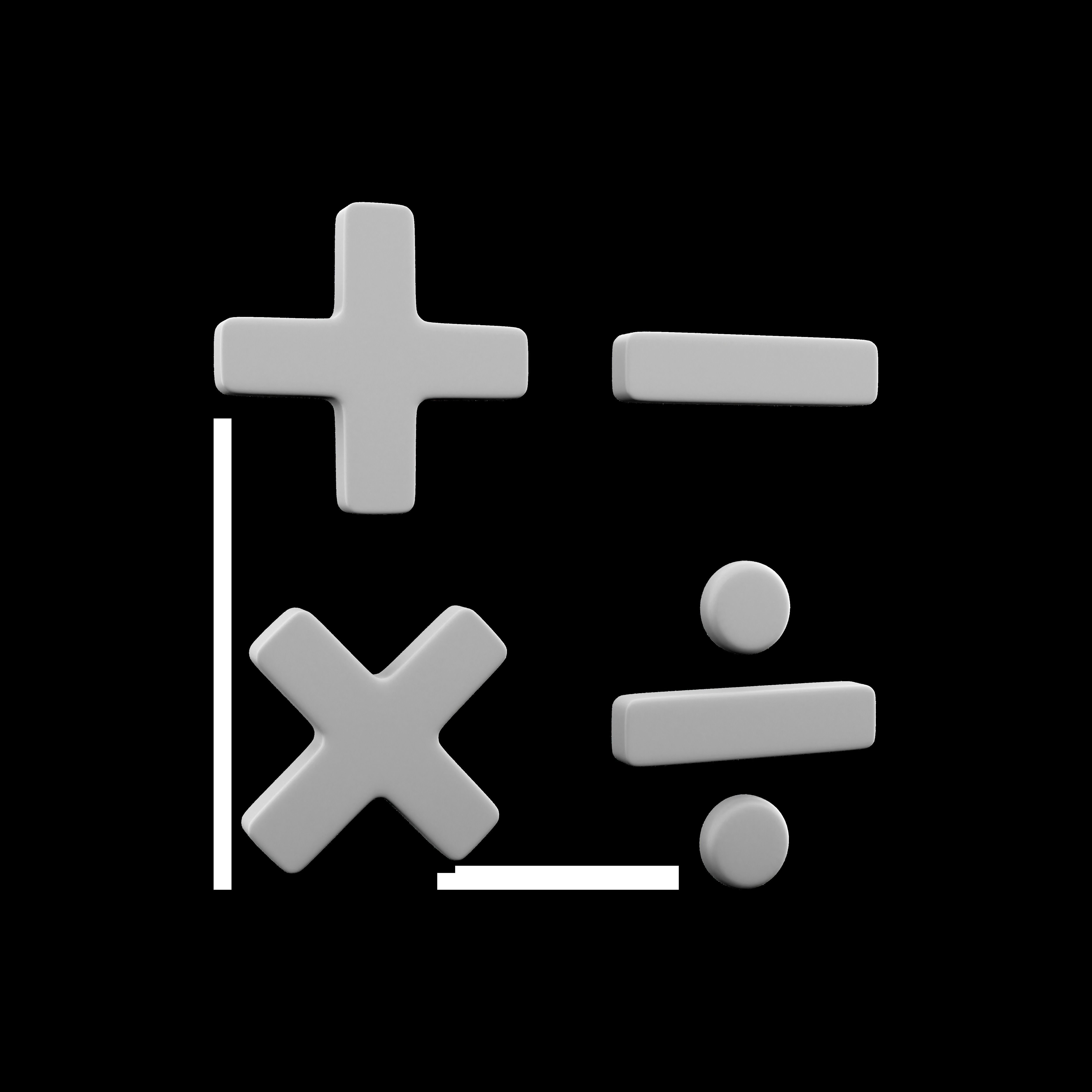 3d concept calculation cartoon 3D model | CGTrader