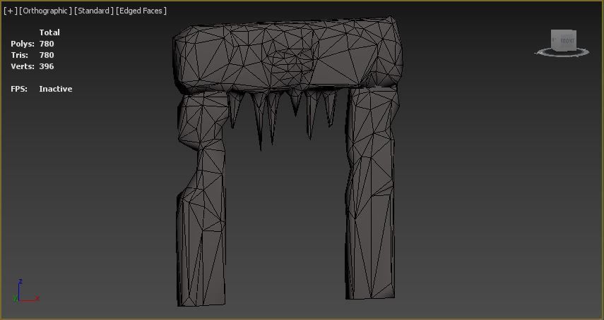 3D model The cursed castle VR / AR / low-poly | CGTrader