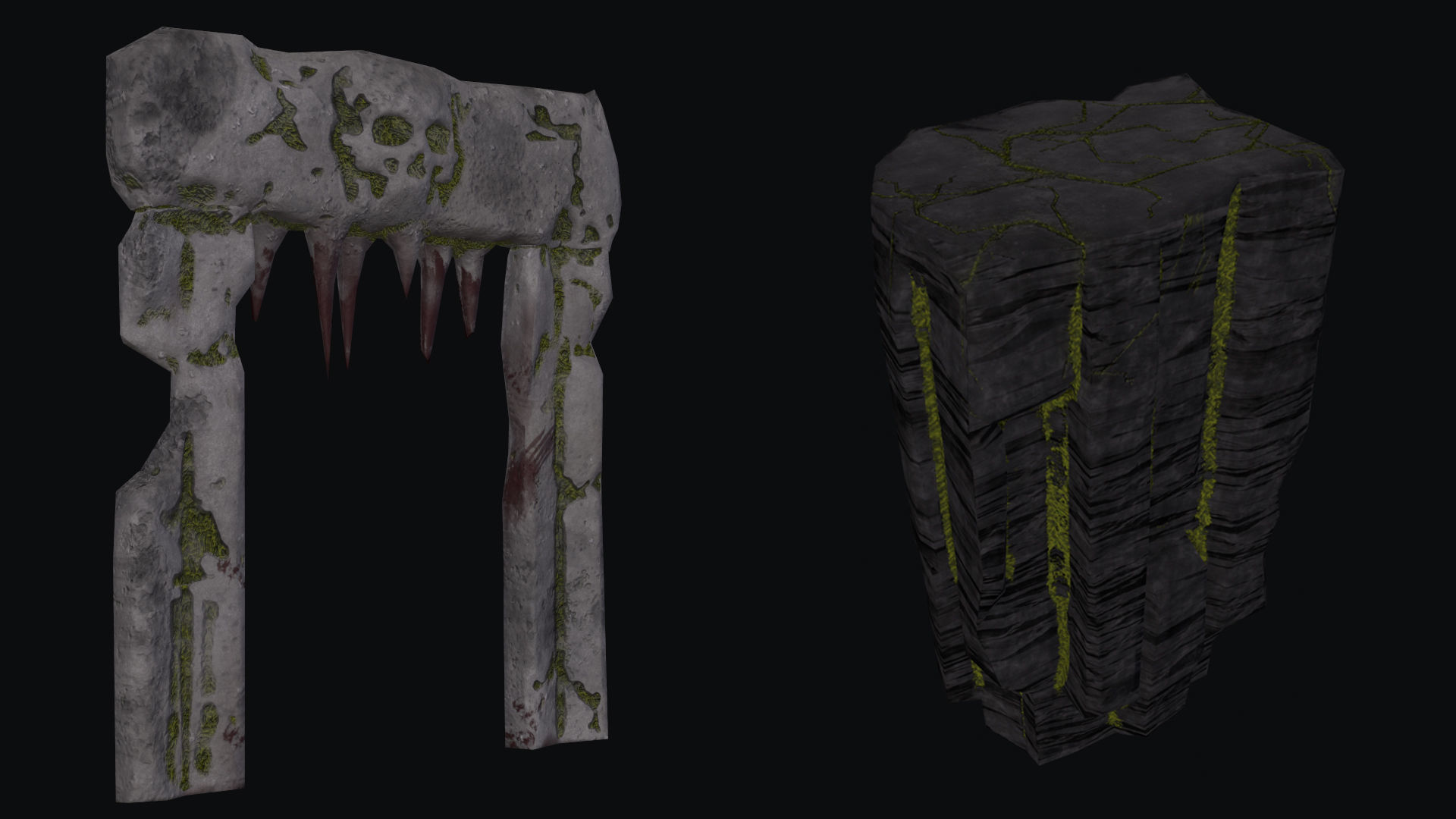 3D model The cursed castle VR / AR / low-poly | CGTrader