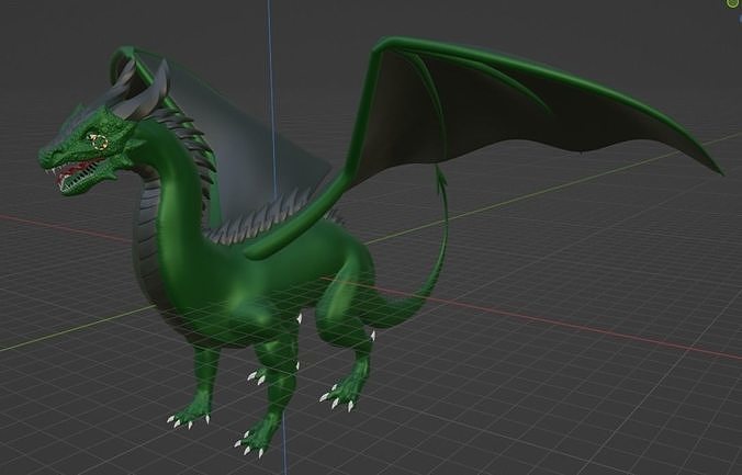 dragon free 3D model | CGTrader