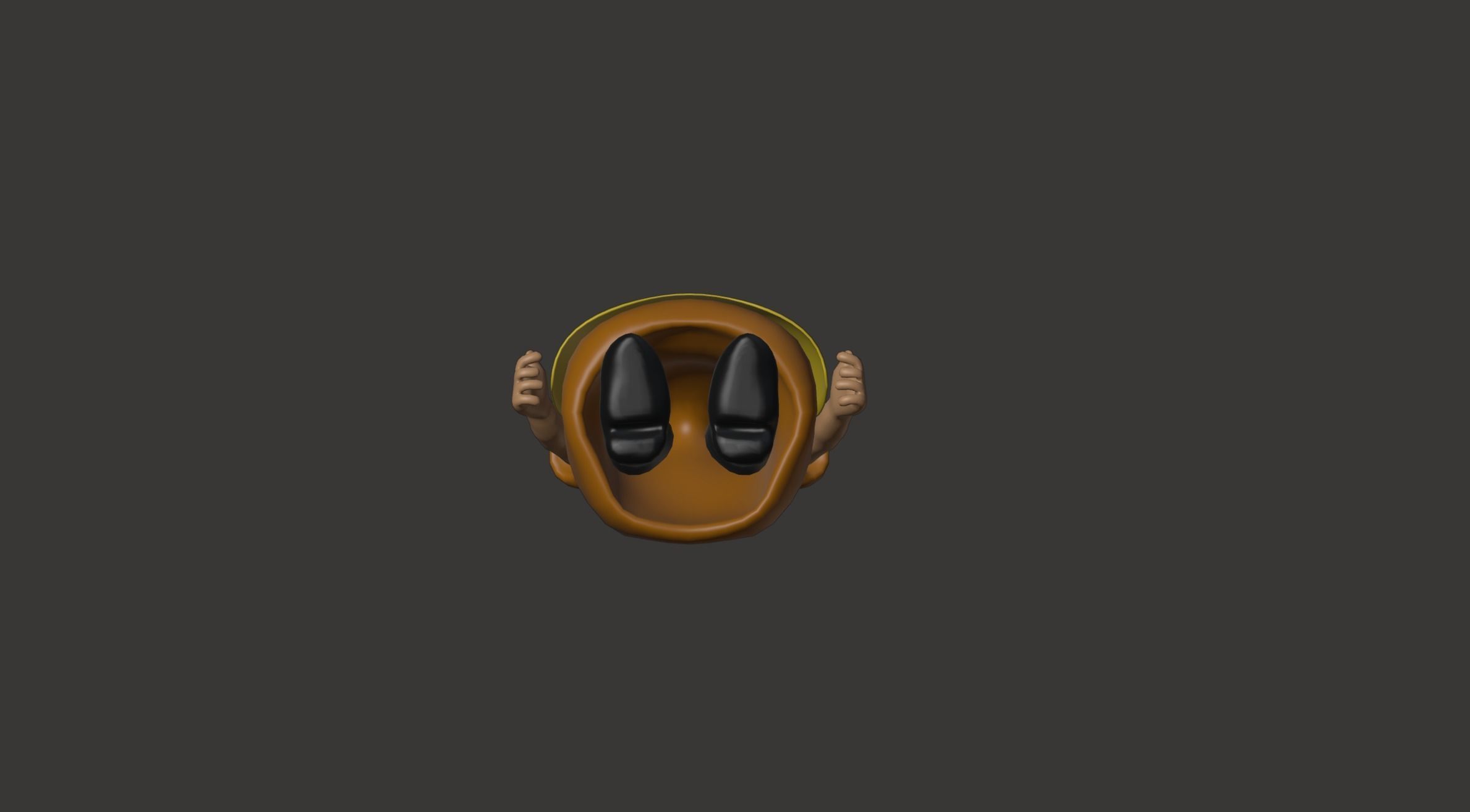3D model Muriel Bagge 3D model - Courage the Cowardly Dog VR / AR / low ...