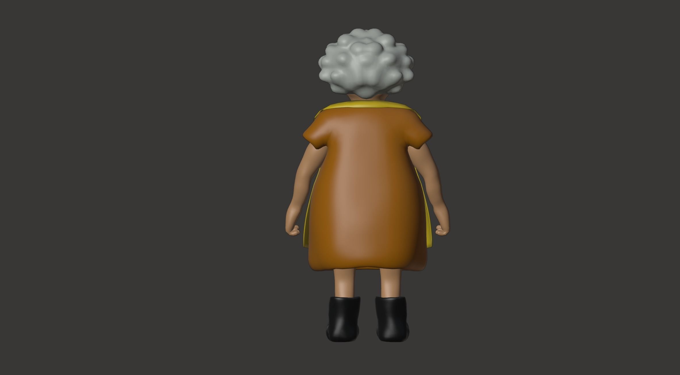 3D model Muriel Bagge 3D model - Courage the Cowardly Dog VR / AR / low ...