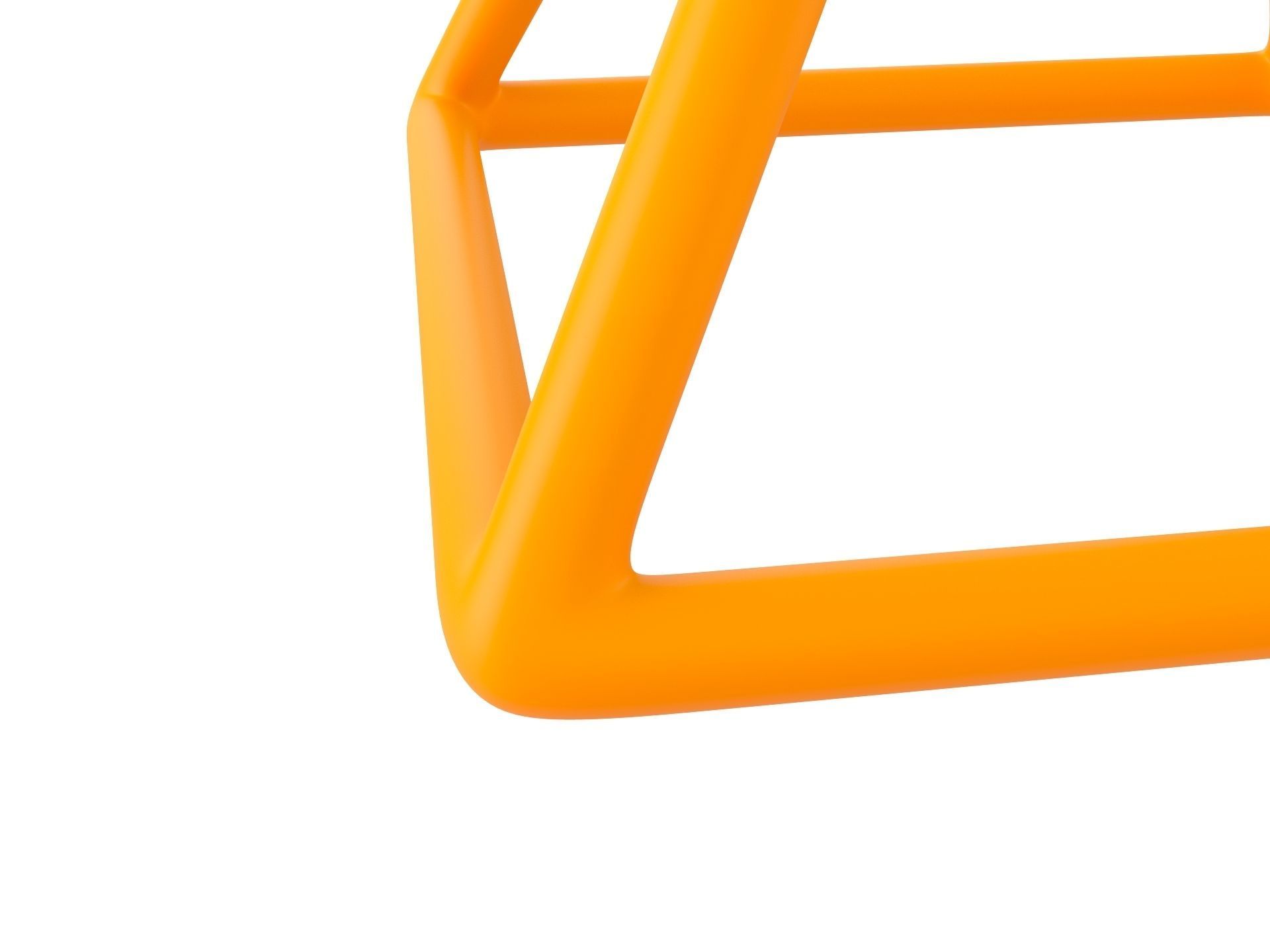 Cartoon Wire Pyramid 3D model | CGTrader