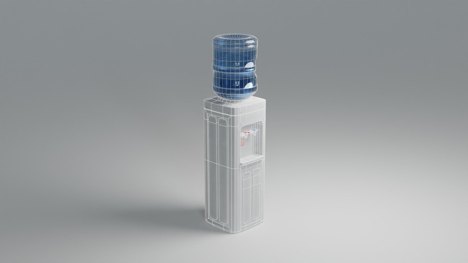 3D model Water Dispenser 4K and 2K VR / AR / low-poly | CGTrader