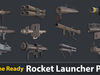 3D model Rocket Launcher Pack Game Ready VR / AR / low-poly | CGTrader