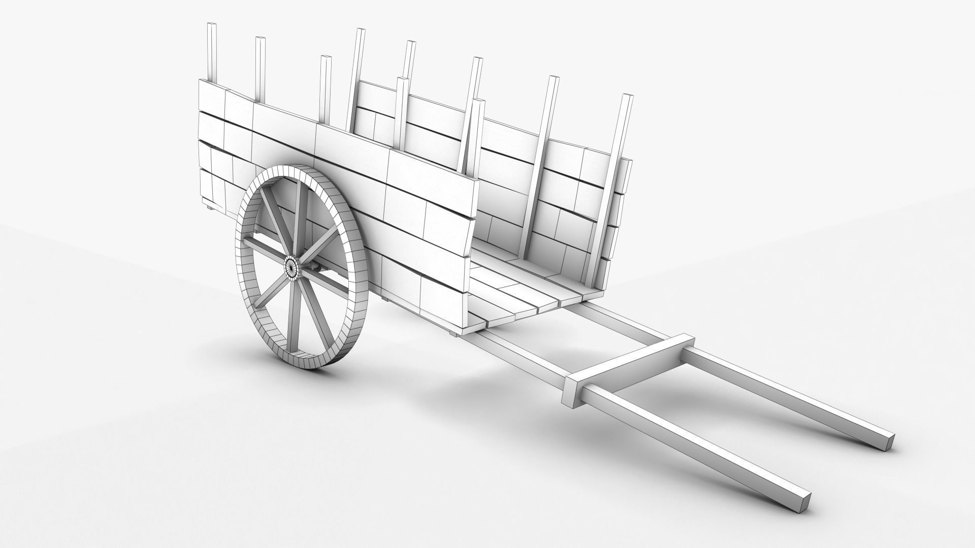 3D model Cart 01 VR / AR / low-poly | CGTrader