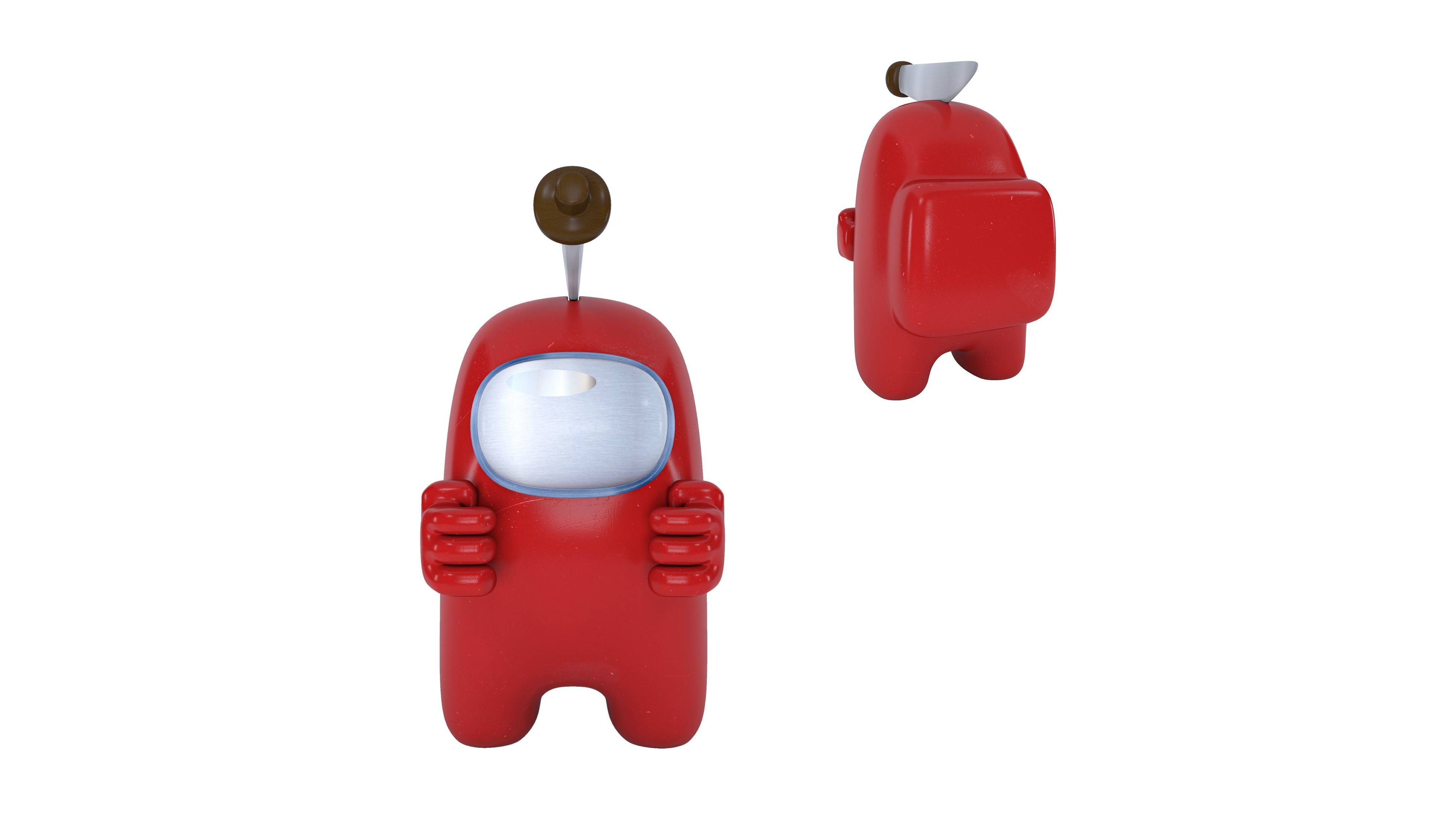 among us figure 01 3D model | CGTrader