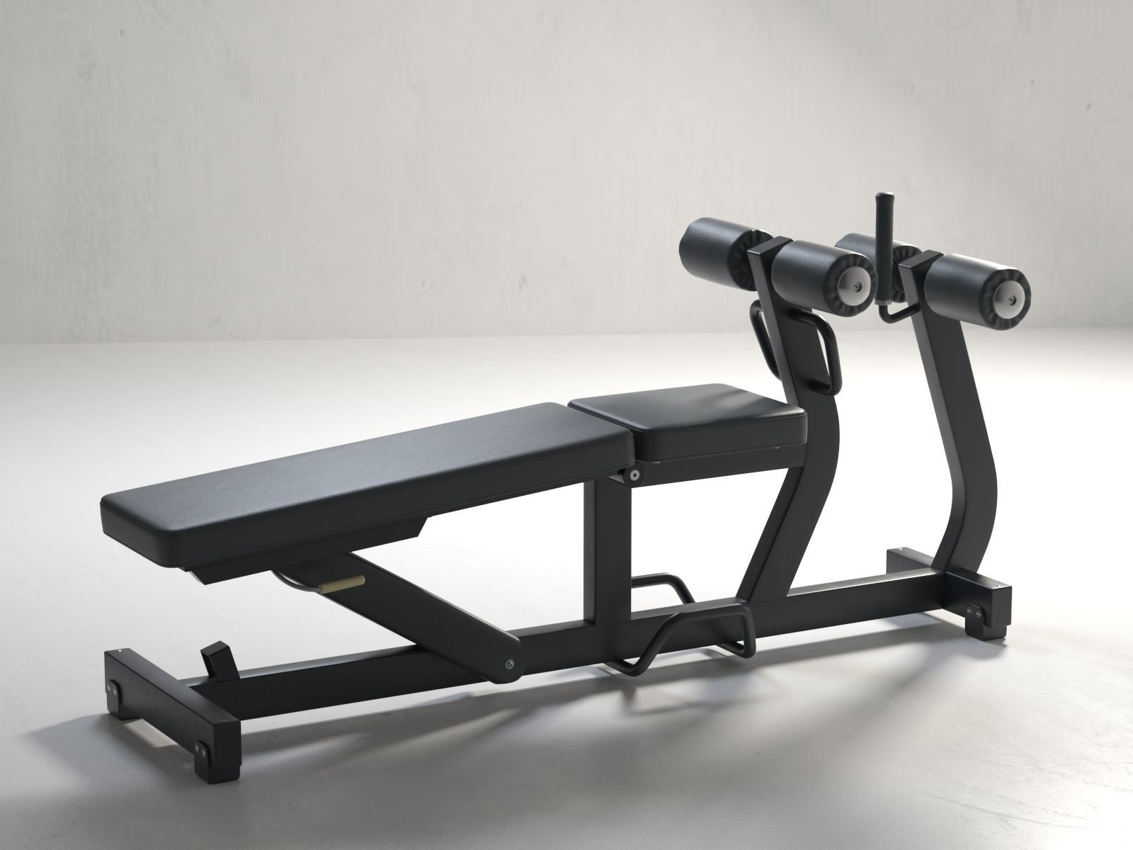 Abdominal Crunch Bench 3D model | CGTrader