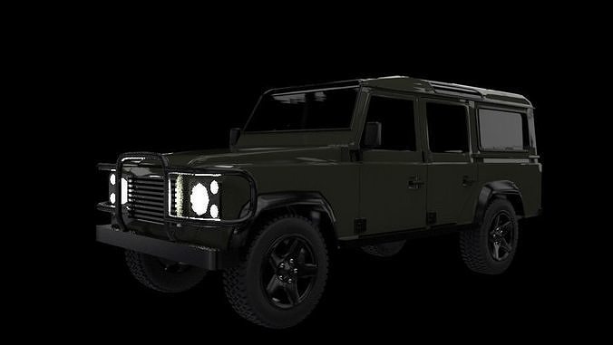 3D model Land Rover VR / AR / low-poly | CGTrader