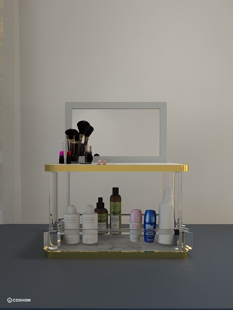 Cosmetic Organizer 3D model | CGTrader