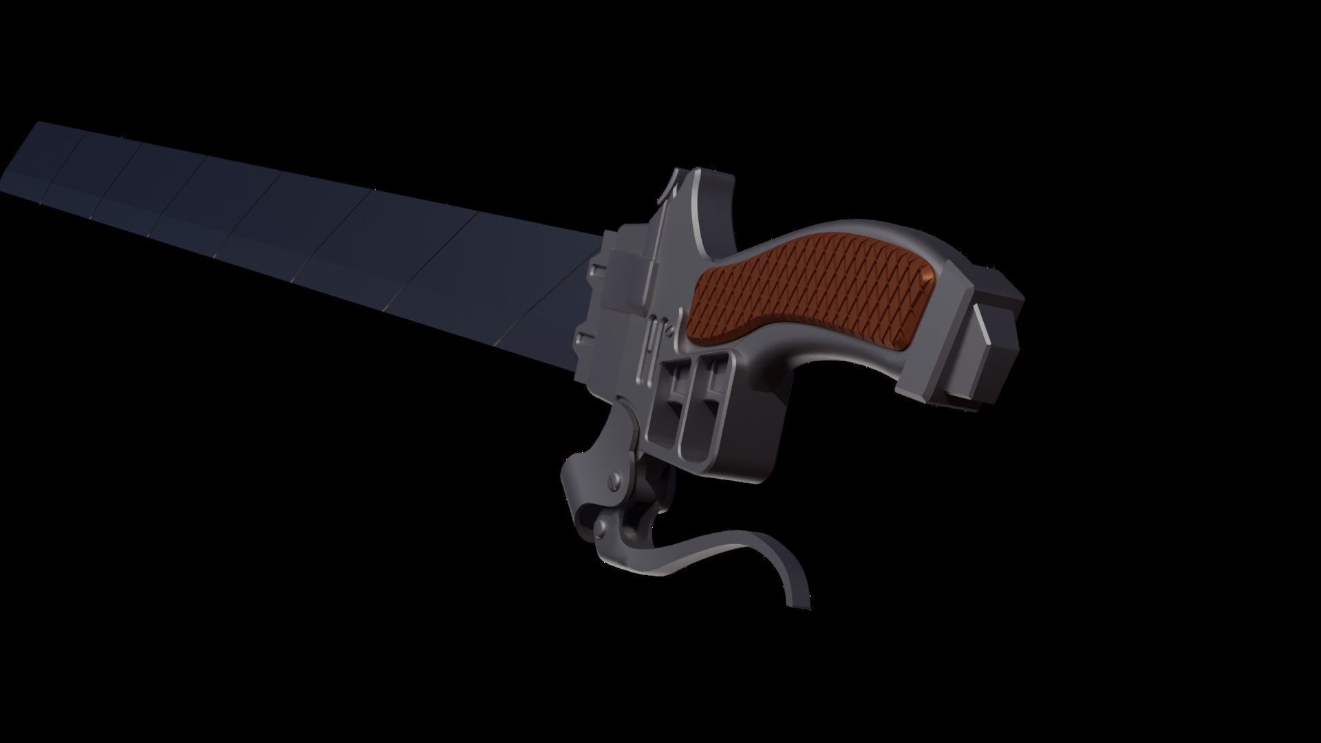 3D model Attack on Titan Sword VR / AR / low-poly | CGTrader