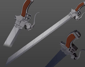 Anime sword 3D Models | CGTrader