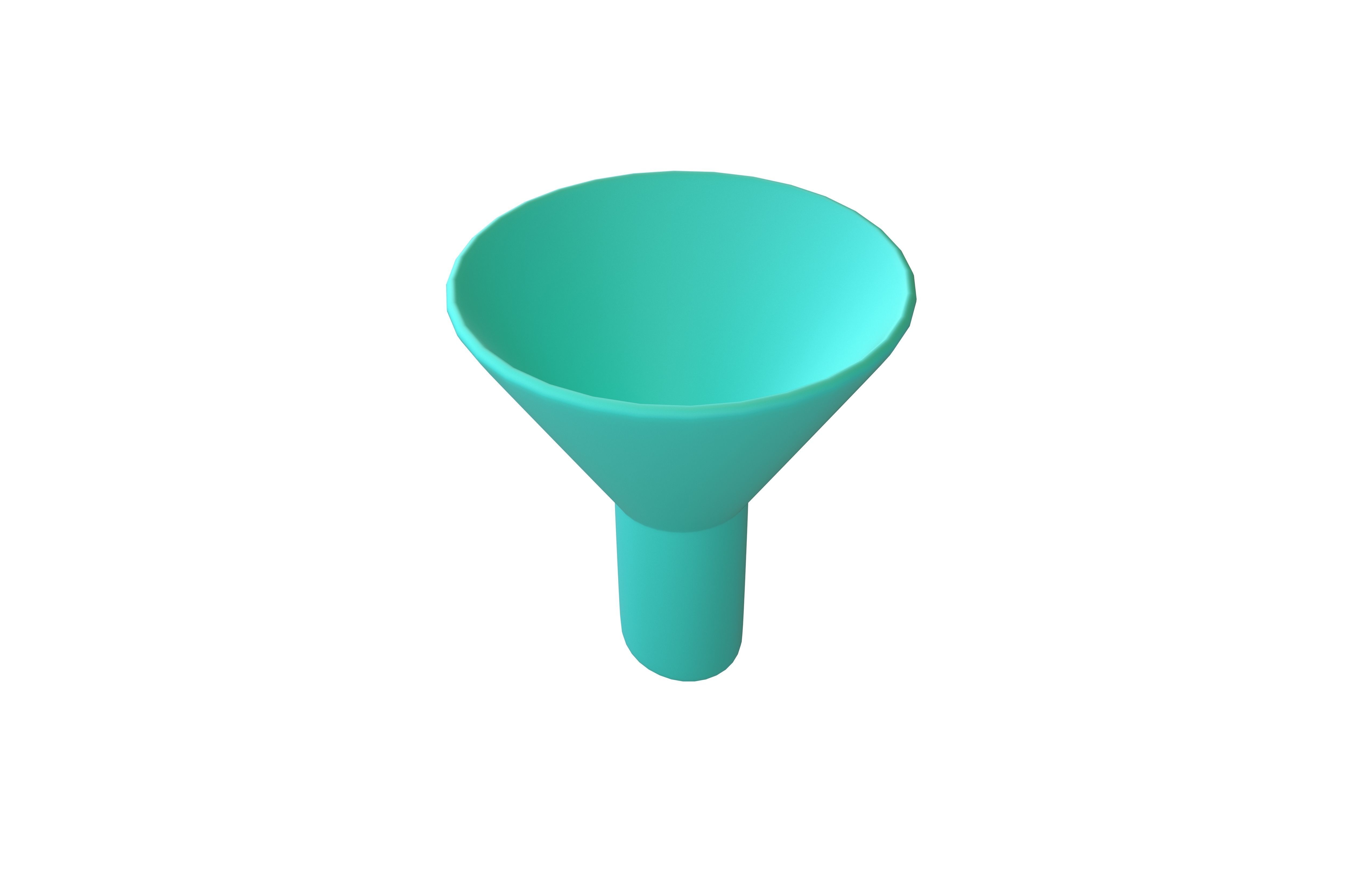 3D model Cartoon Funnel v1 002 VR / AR / low-poly | CGTrader