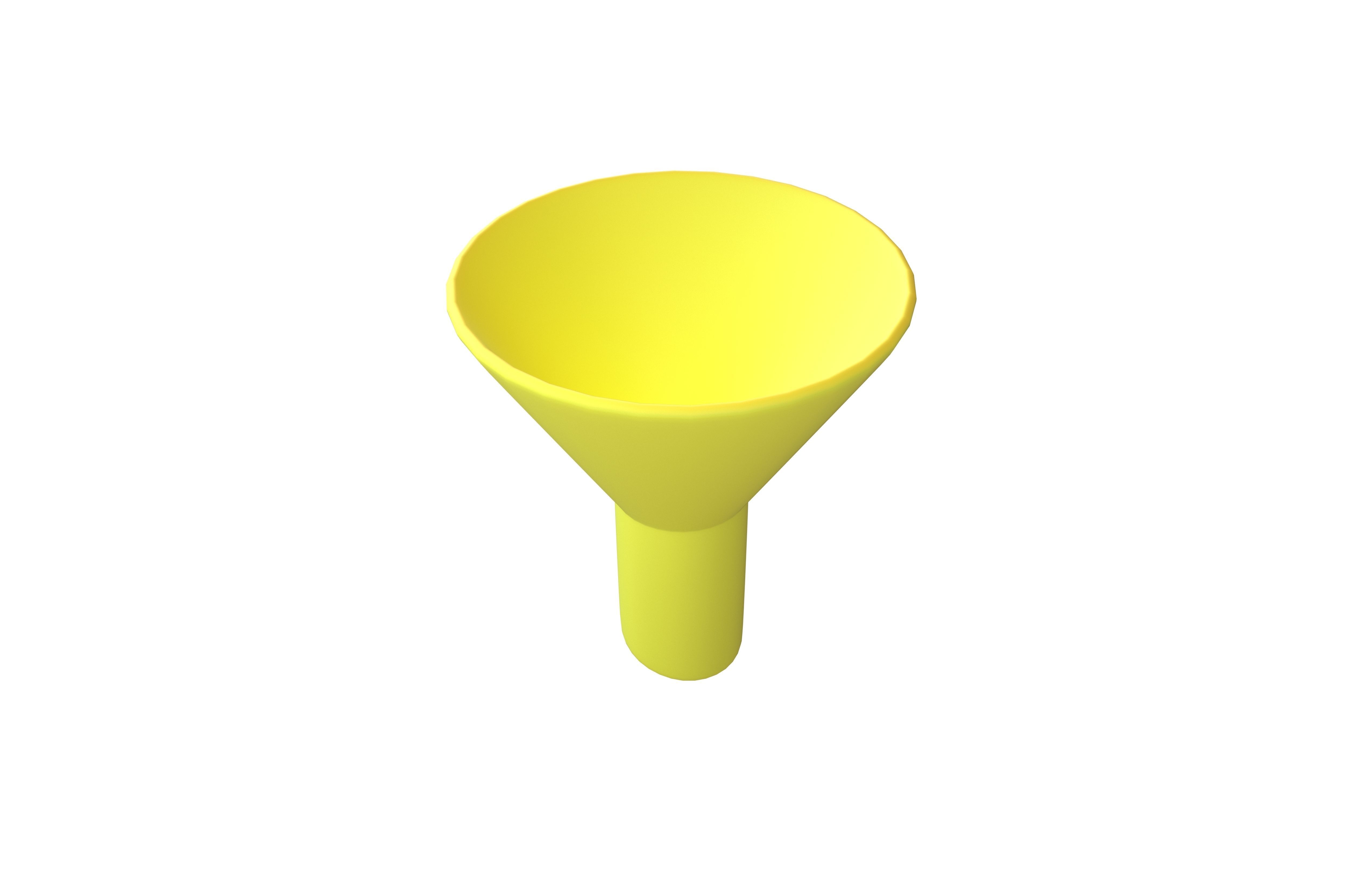 3D model Cartoon Funnel v1 004 VR / AR / low-poly | CGTrader