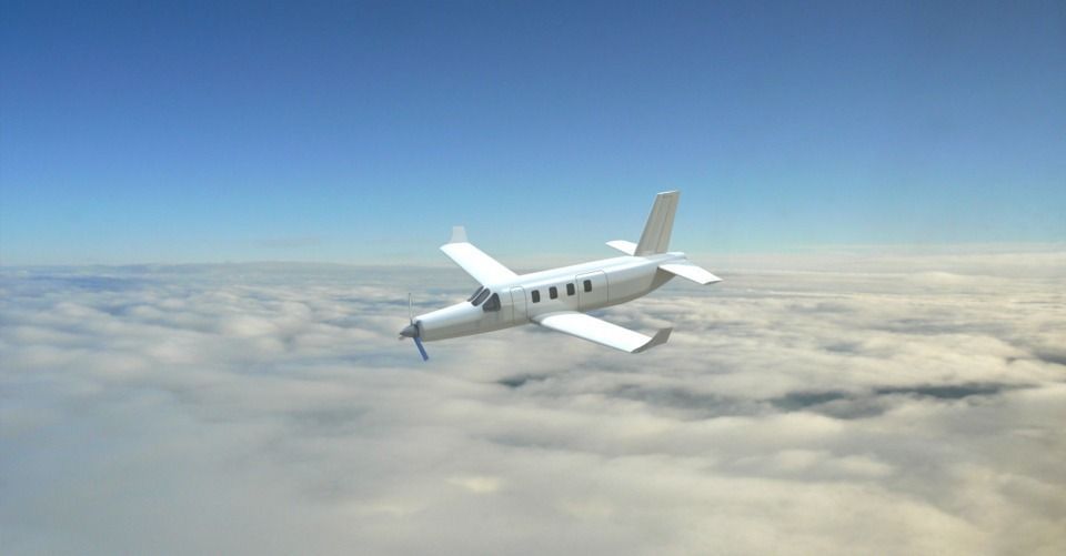 Design of Single Engine Airplane free 3D model | CGTrader