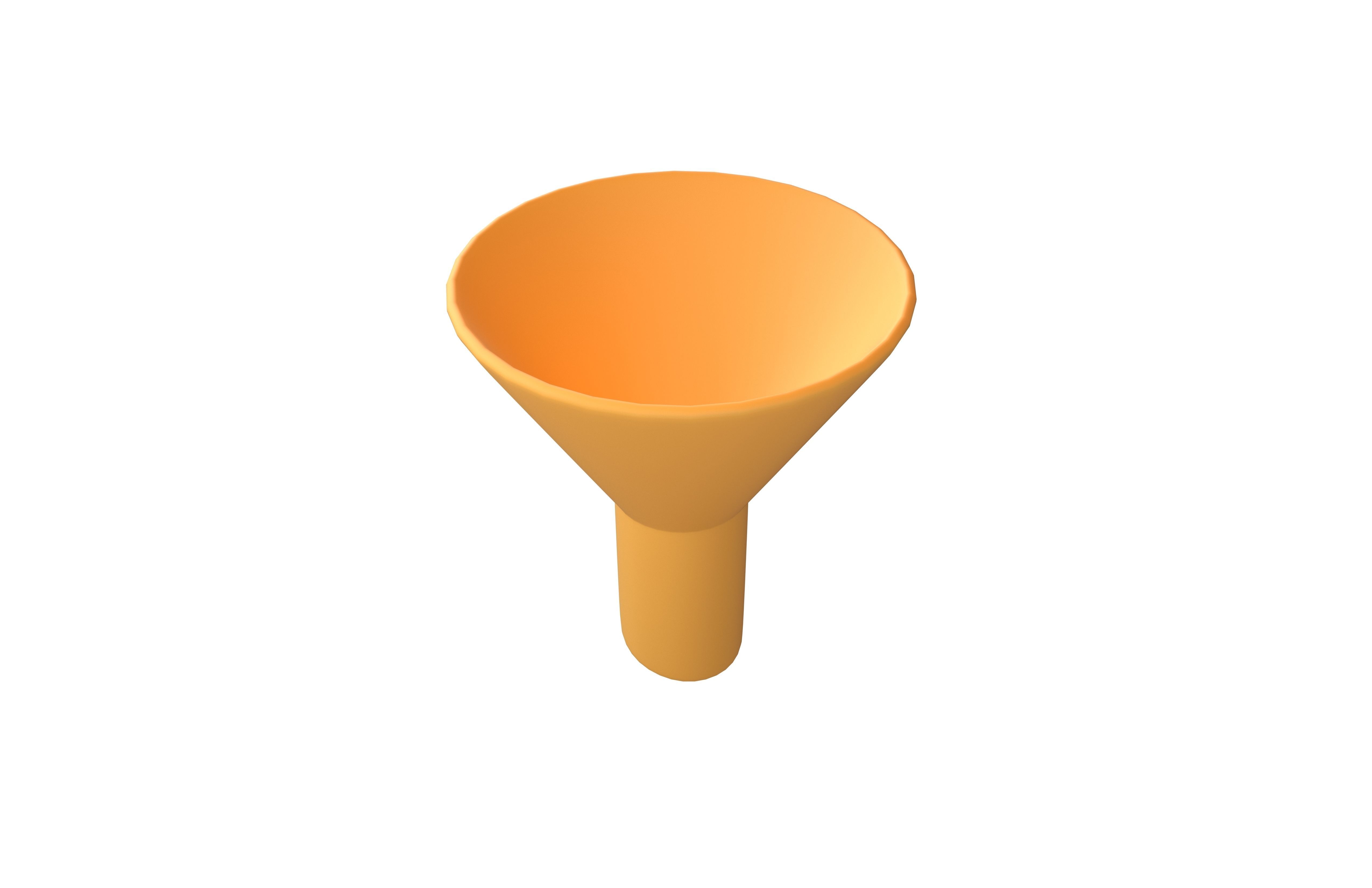 3D model Cartoon Funnel v1 005 VR / AR / low-poly | CGTrader