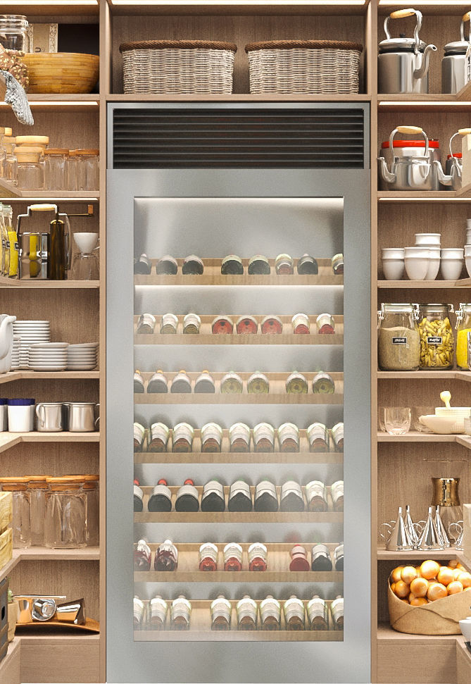 Pantry with spices kitchen utensils 3D model | CGTrader