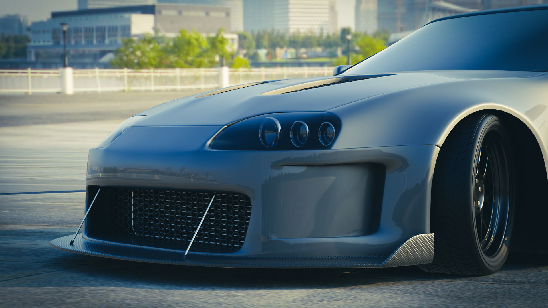 Toyota Supra MK4 Tuned 3D model | CGTrader