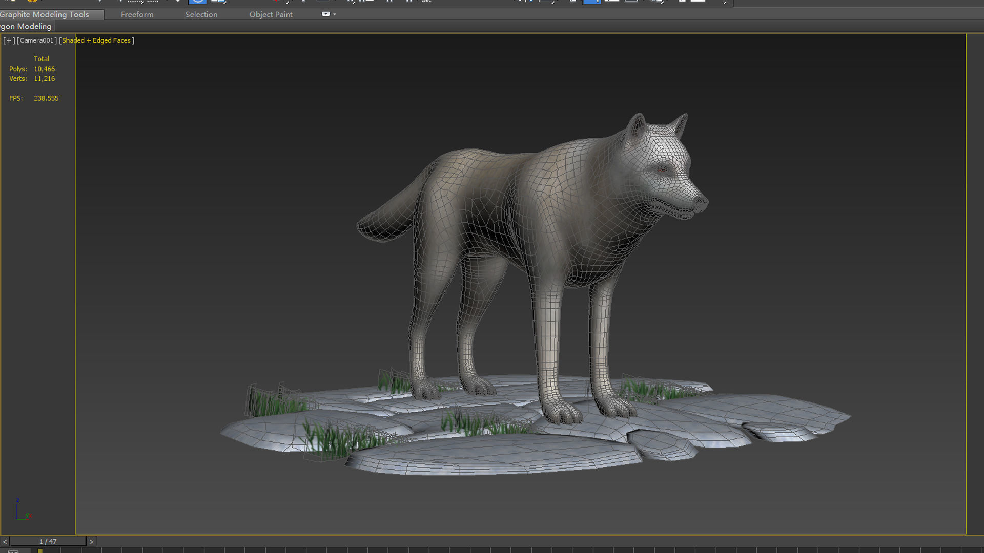 arctic wolf Labrador american mammal wolf 3D model | CGTrader