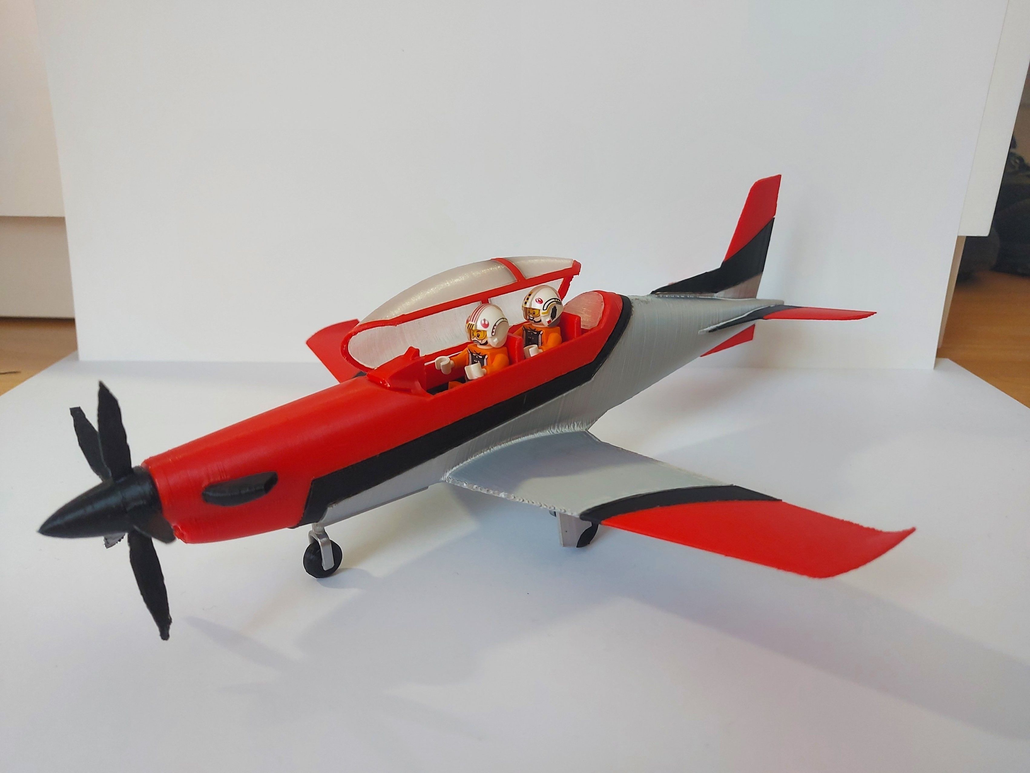 PC 21 Pilatus for LEGO 3D model 3D printable | CGTrader