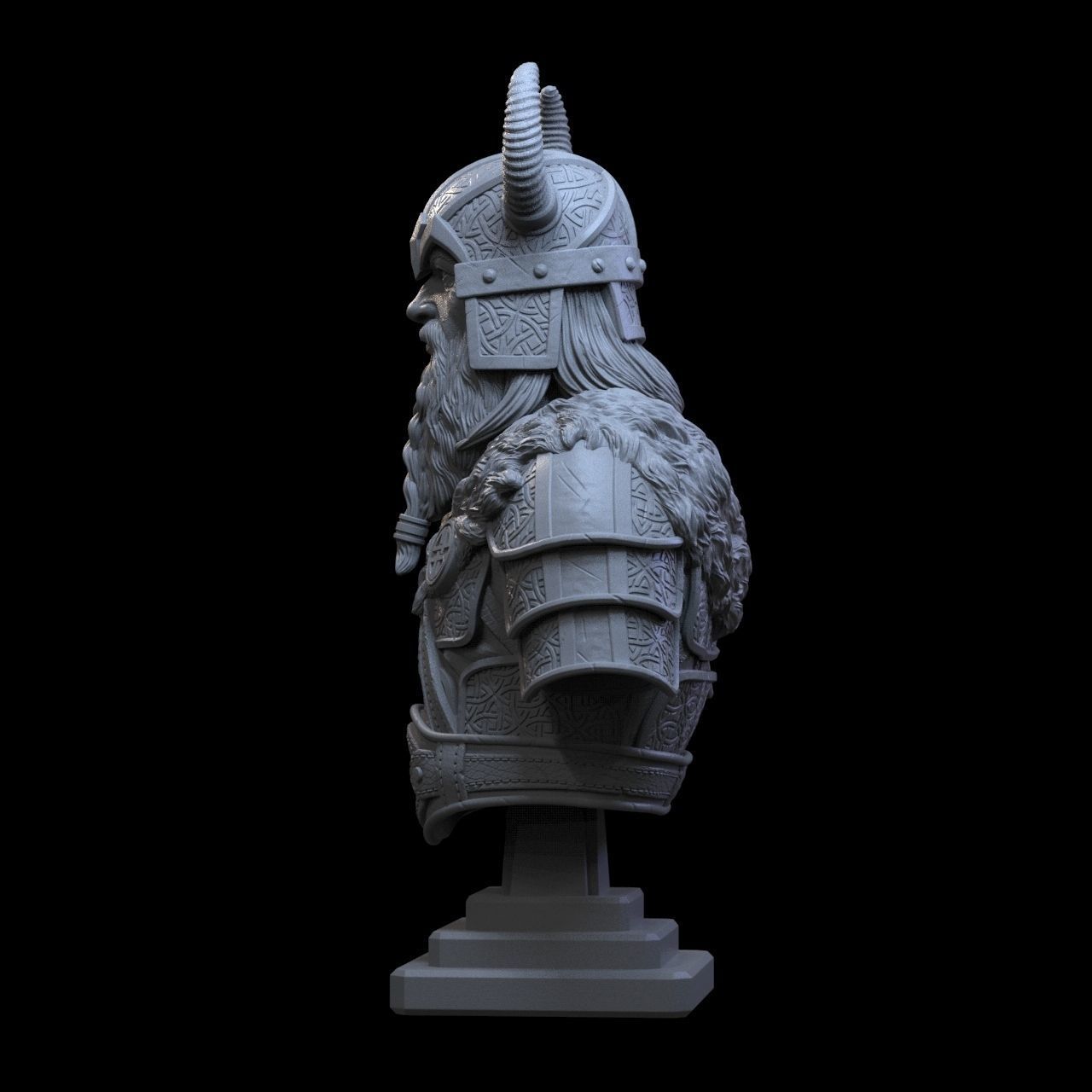 FANTASY NORDIC - ARIC THE KING 3D model 3D printable | CGTrader