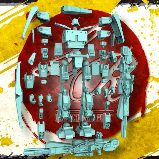 Federation Psycho Battle Suit 3D model 3D printable | CGTrader