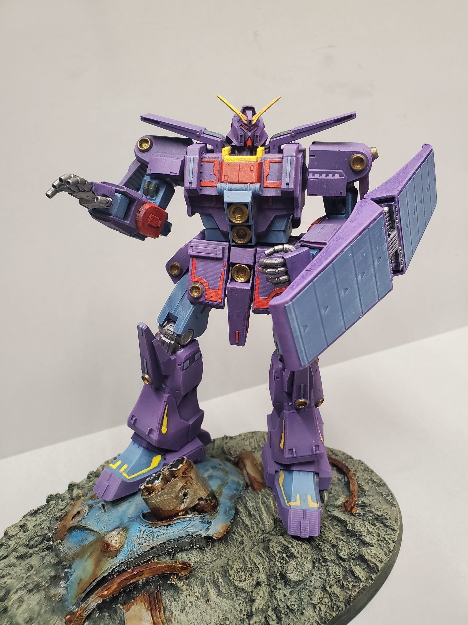Federation Psycho Battle Suit 3D model 3D printable | CGTrader