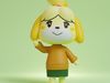ANIMAL CROSSING - ISABELLE - POSE 1 3D model 3D printable | CGTrader