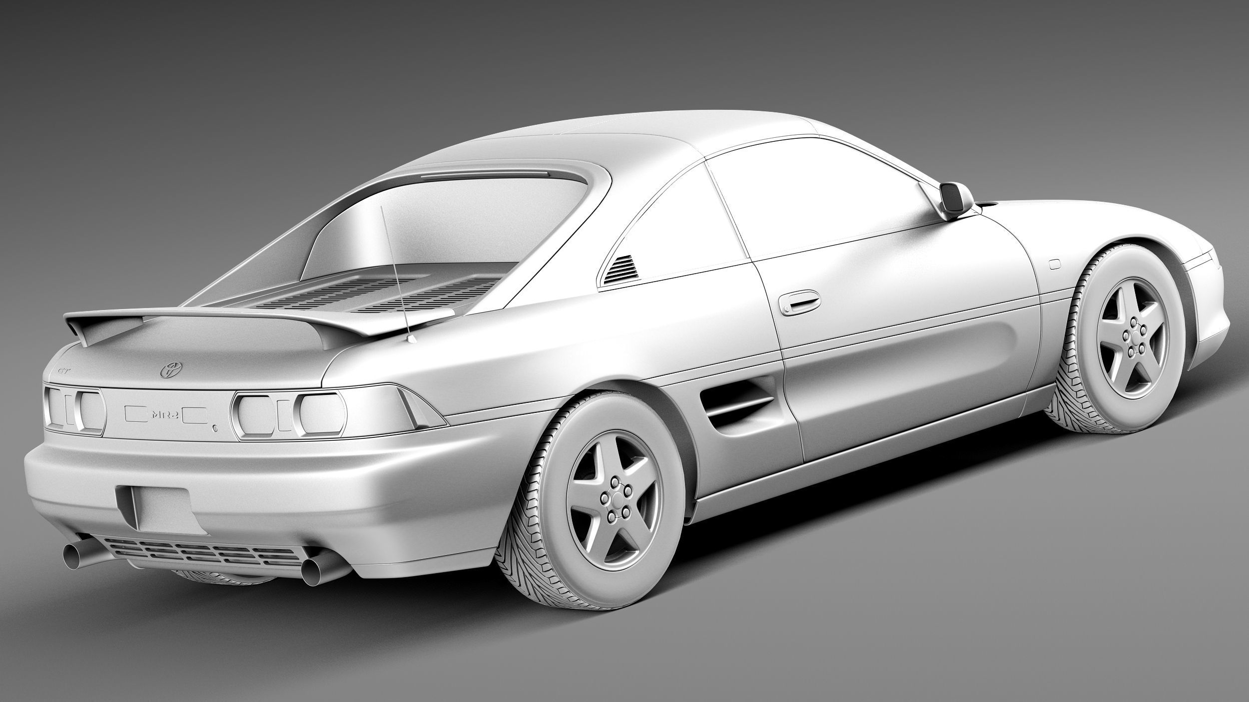 Toyota MR2 1994-1999 3D model | CGTrader