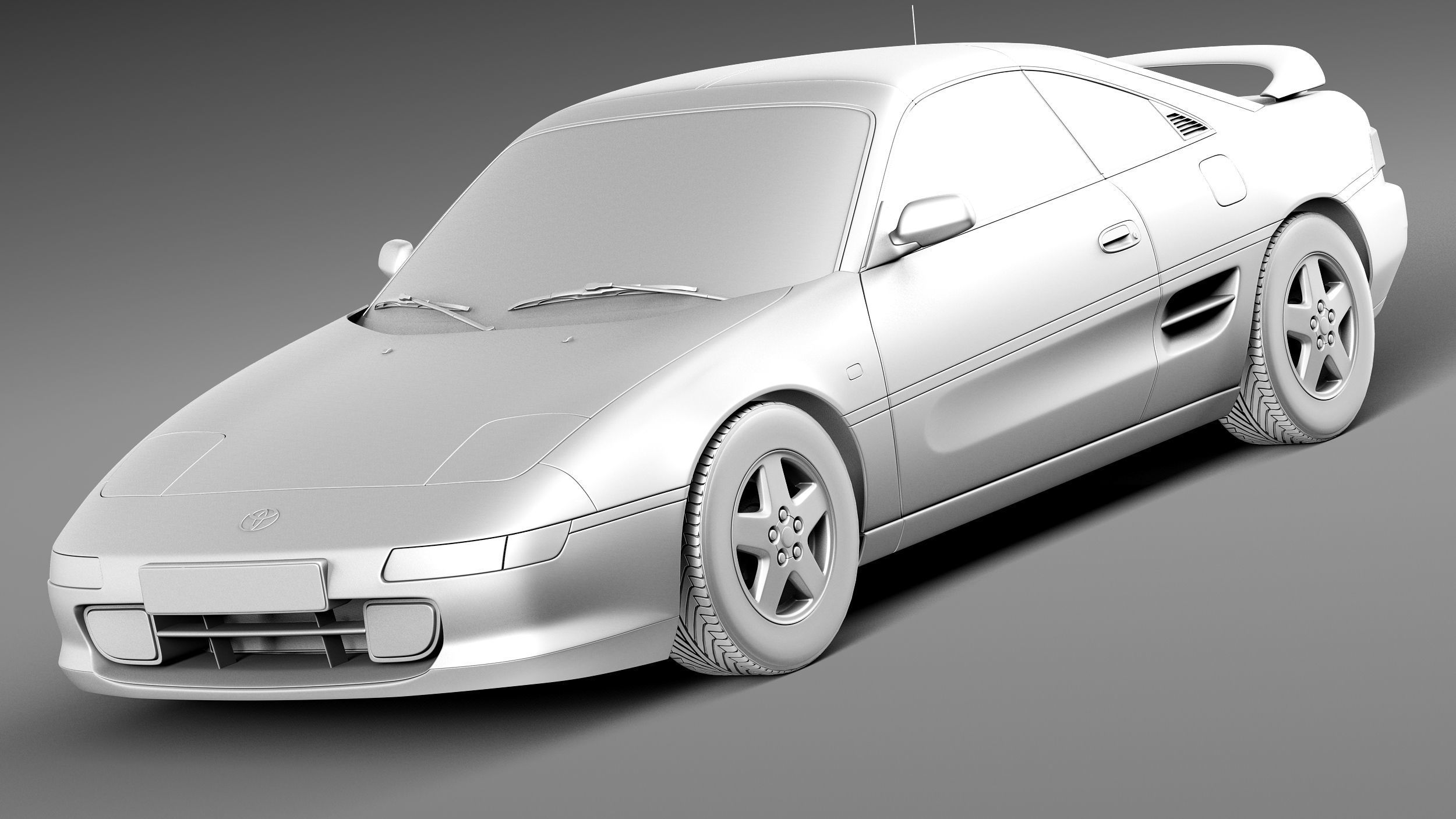 Toyota MR2 1994-1999 3D model | CGTrader