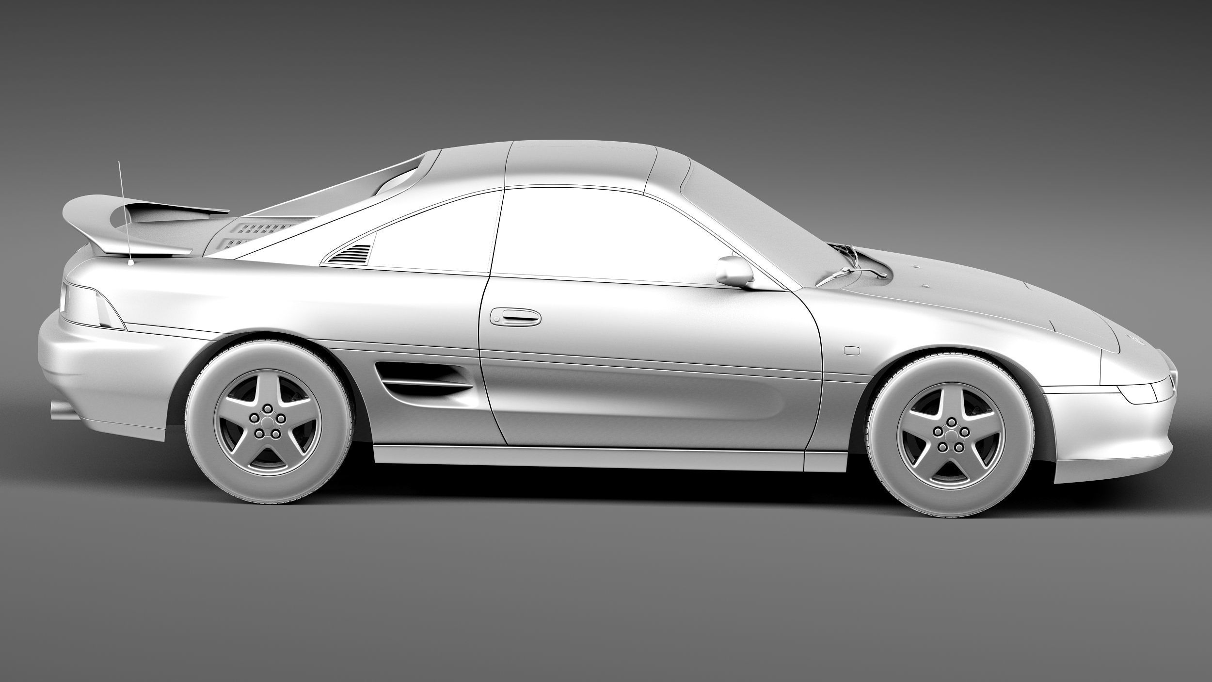 Toyota MR2 1994-1999 3D model | CGTrader