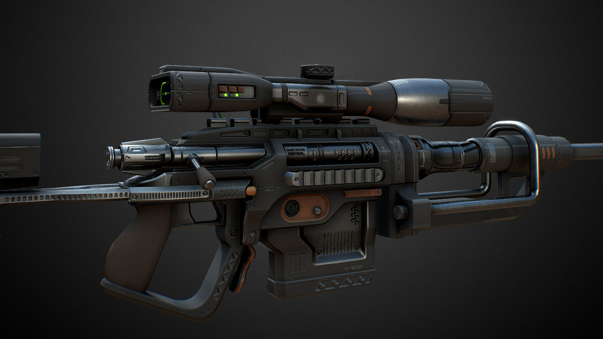 Military Weapons SRR 3D Models 3D model | CGTrader