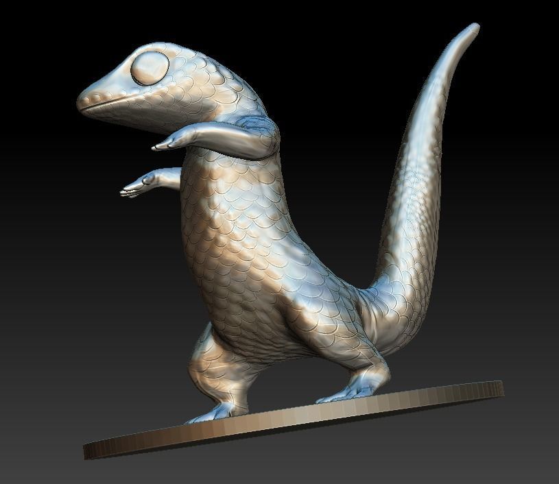 LIZARD GECKO 3d model Hi Poly model 3D model 3D printable | CGTrader