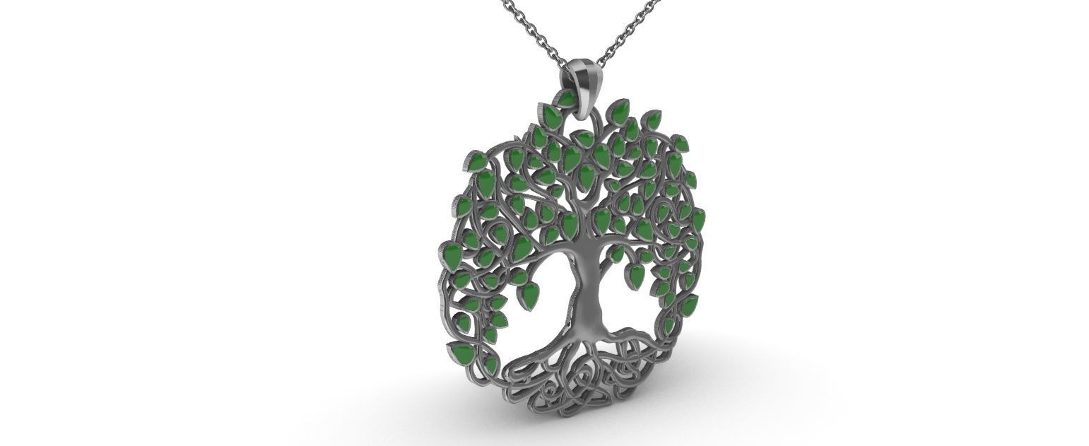 Celtic Tree of life 3D model 3D printable | CGTrader