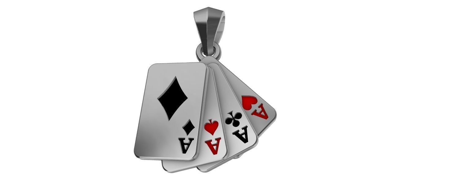 Playing cards - Baralho 3D model 3D printable | CGTrader