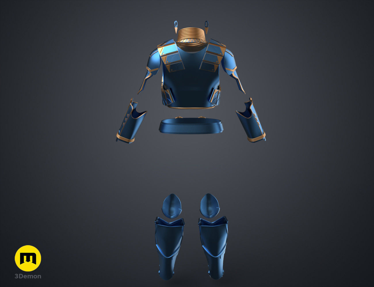 Midnight Angels Armor - Wakanda Forever 3D model 3D printable | CGTrader