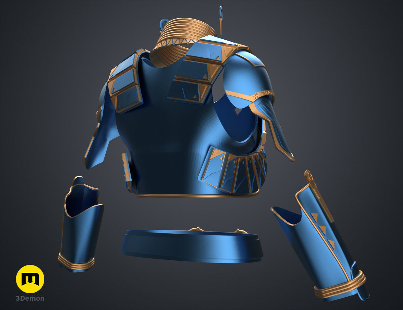 Midnight Angels Armor - Wakanda Forever 3D model 3D printable | CGTrader