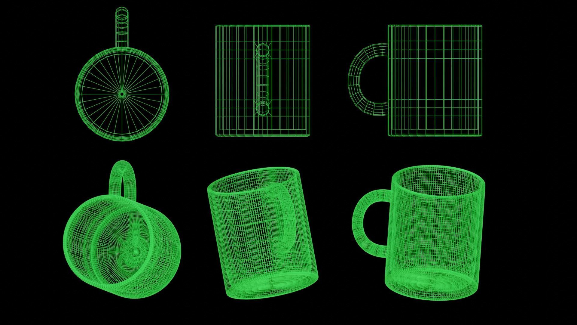 Caneco de barro - clay mug free VR / AR / low-poly 3D model | CGTrader