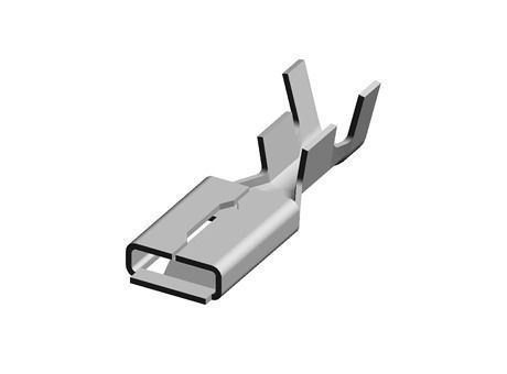 Crimp,Faston,rcp,strt,M,4.75x0.81mm free 3D model | CGTrader