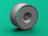 Rotiform Aerodisc Turbofan Rim 3D Model and Designs 3D model | CGTrader