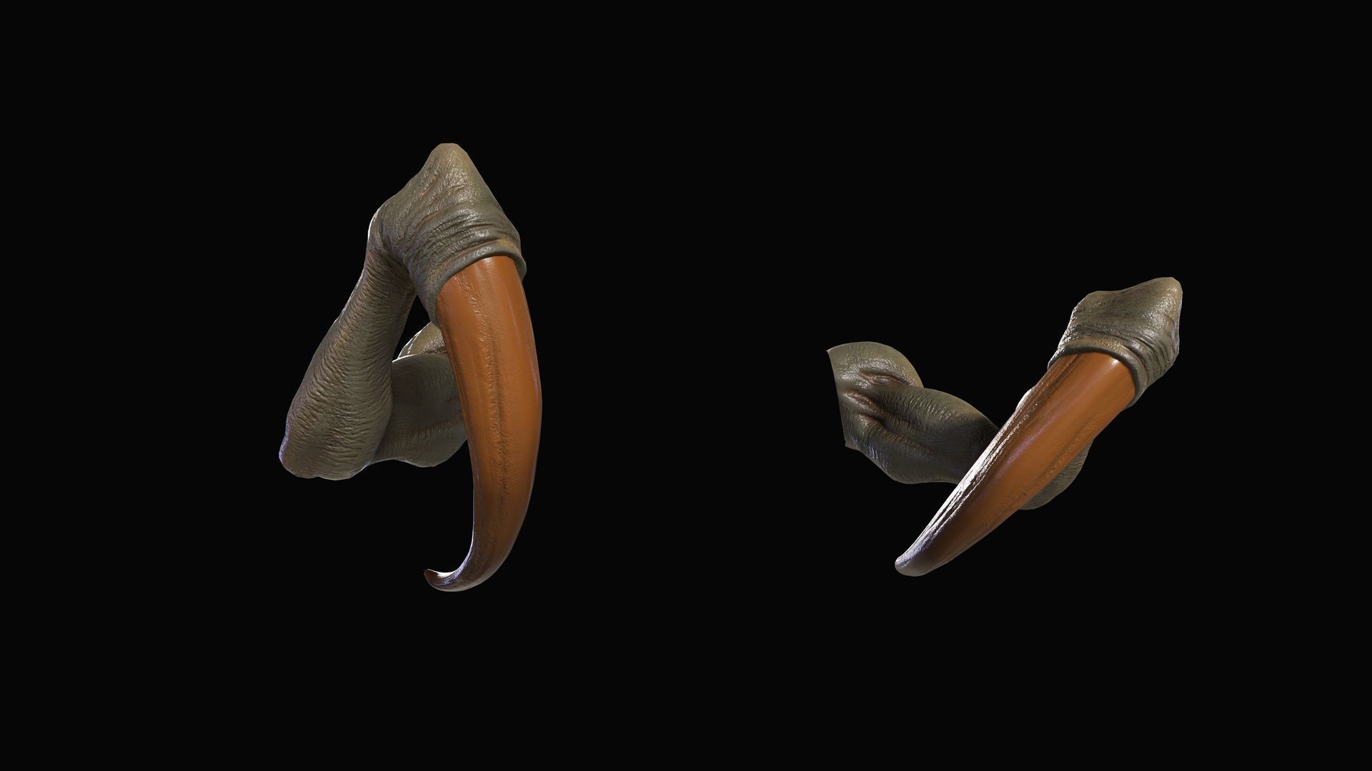 3D model Horned Monster Arms VR / AR / low-poly | CGTrader