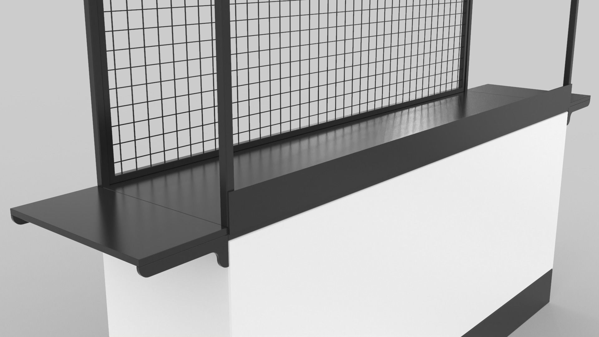 Small Kiosk 3D model | CGTrader