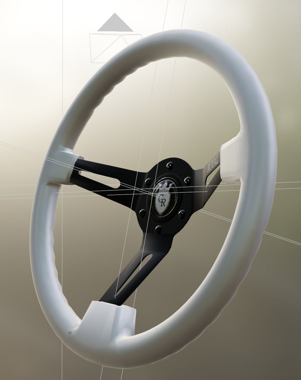 3D model Grip Royal Steering Wheel VR / AR / low-poly | CGTrader