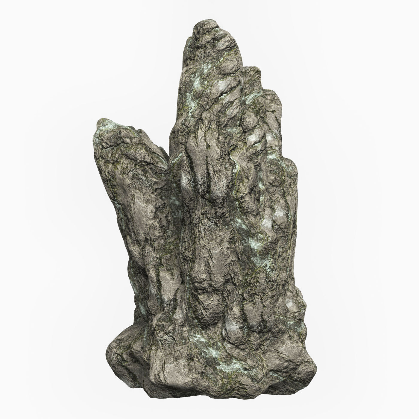 3D model Low Poly Rock Cliff 09 VR / AR / low-poly | CGTrader